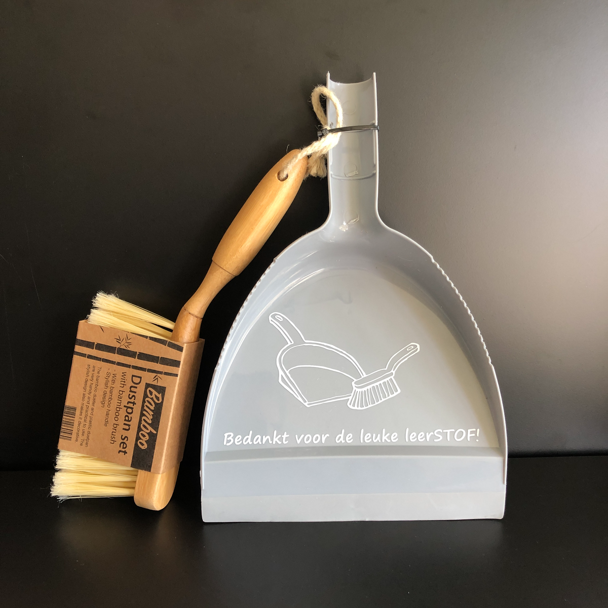 Vuilblik - Bedankt voor de leuke leerSTOF – TiNi Things